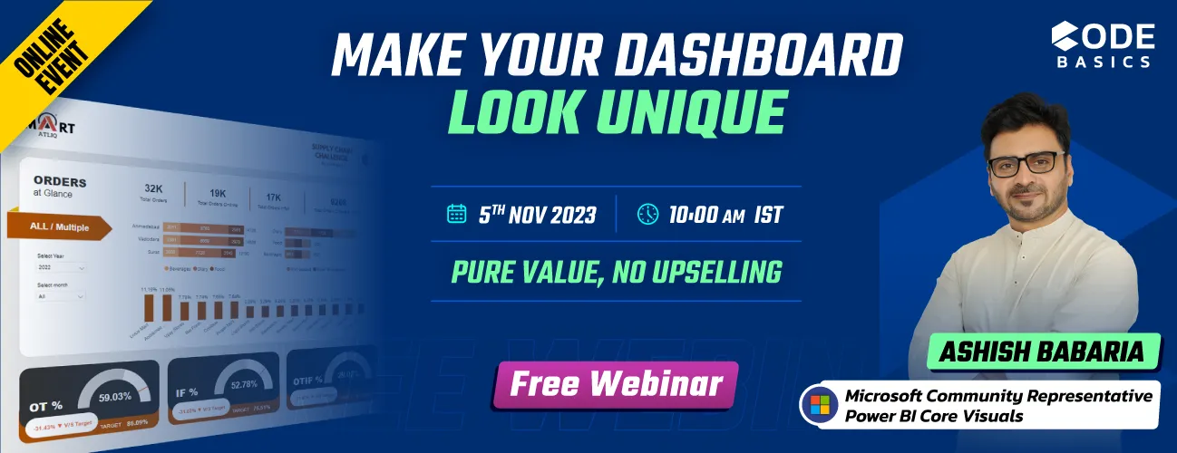 Make Your Dashboard Look Unique | Codebasics